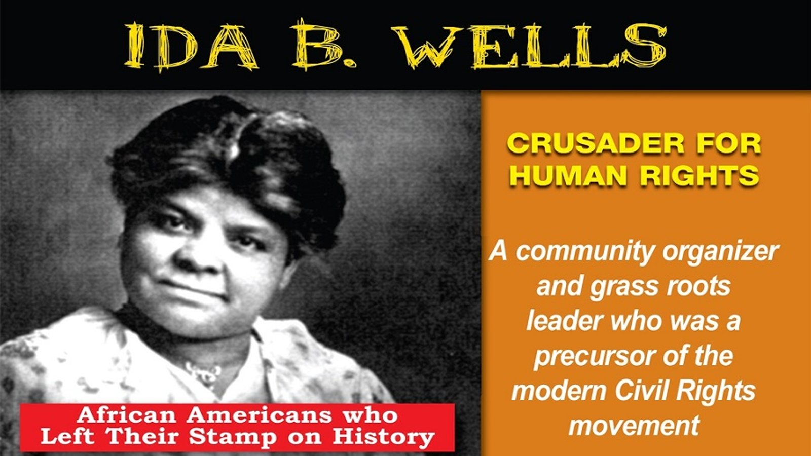 Ida B. Wells: Crusader For Human Rights | Kanopy